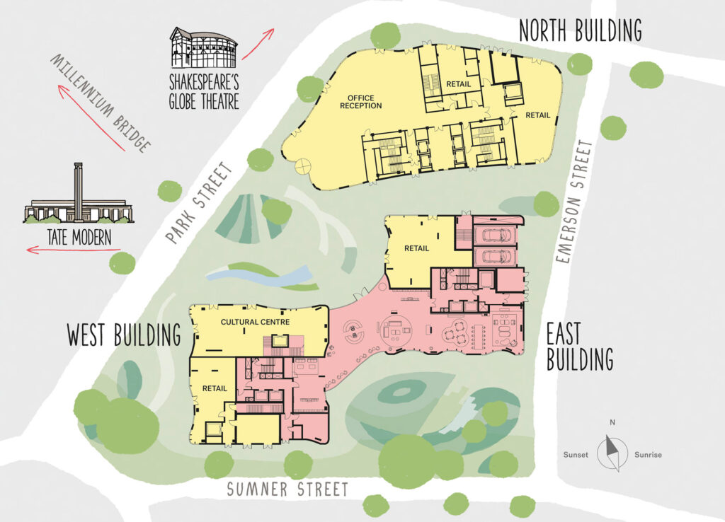 Neighbourhood - Triptych Bankside